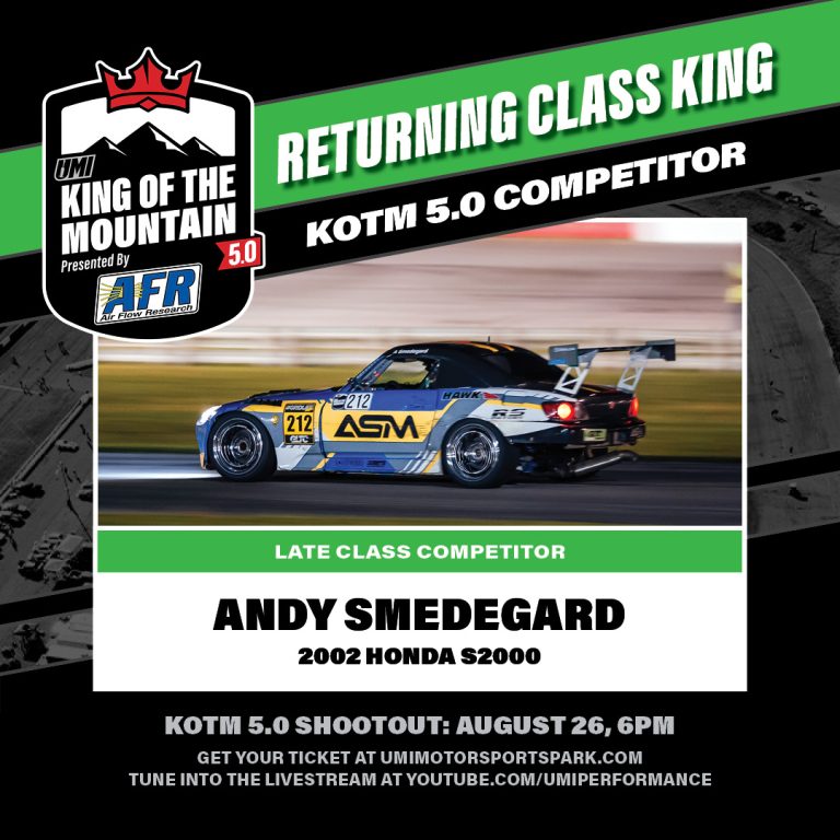 Countdown to KOTM 5.0: Late Class Competitors - UMI Motorsports Park..