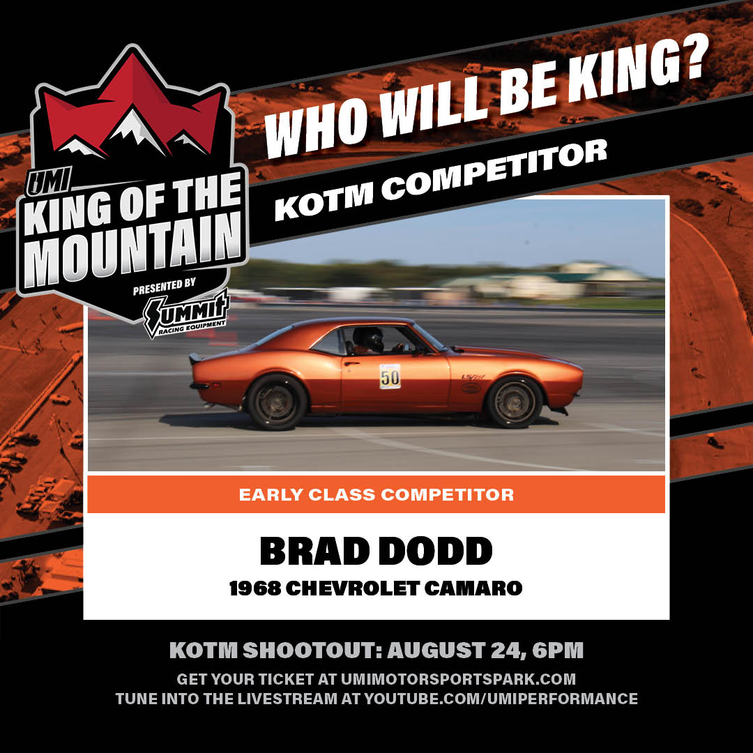 Countdown to KOTM: Early Class Competitors - UMI Motorsports Park.